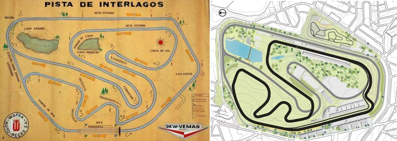 Interlagos antigo x novo: I. Hoffmann e F. Massa descrevem as pistas