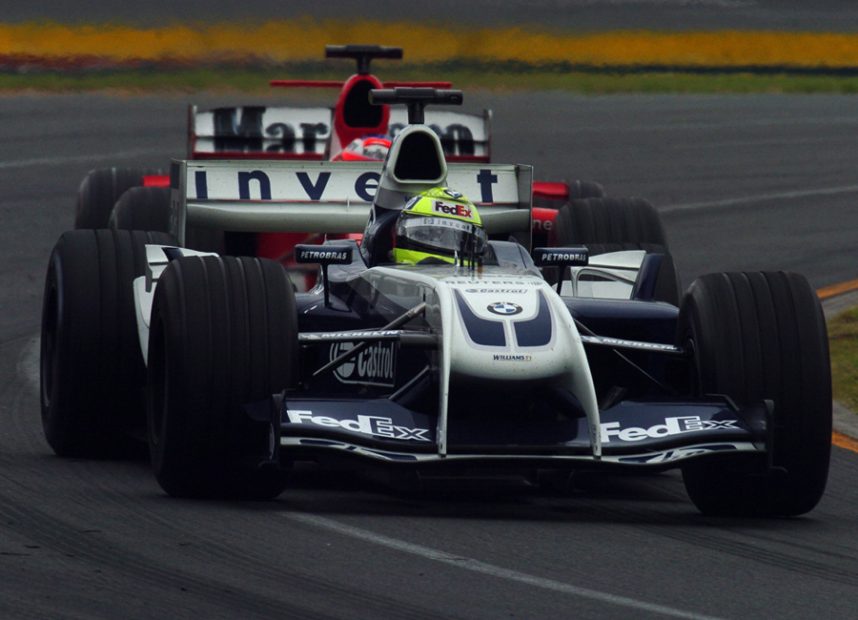 A história do Williams FW26, o carro de bico inusitado da F1 em 2004
